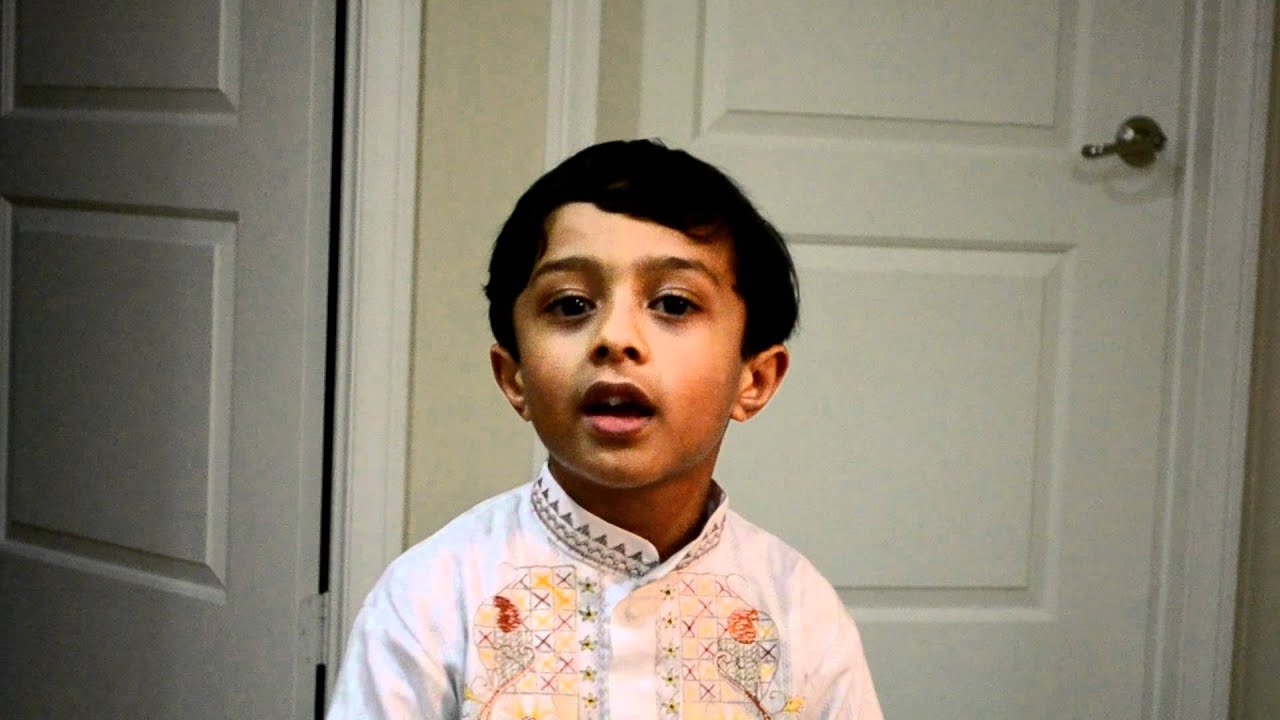 Alo amer alo - A Tagore song by Ishaan ( 5 & 1/2 yrs) - YouTube