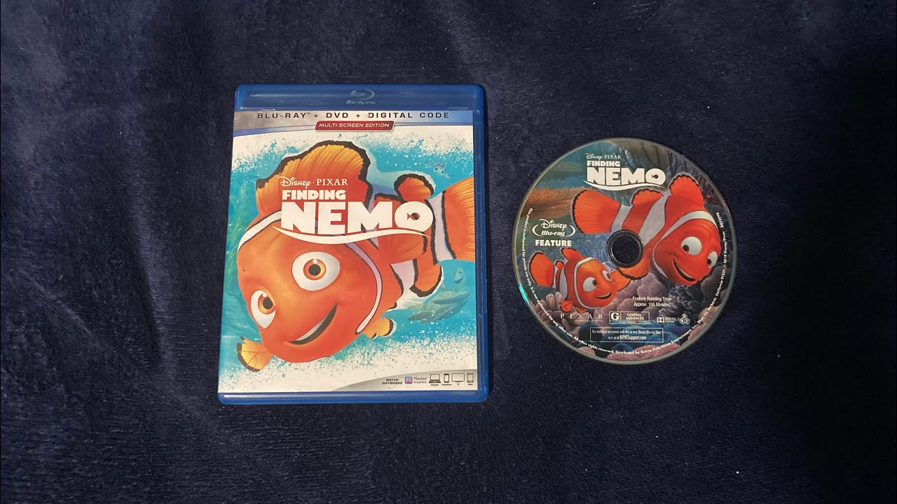 Opening To Finding Nemo 2019 Blu-ray - YouTube