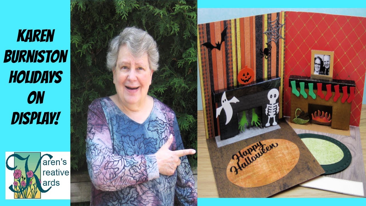 Holiday Stand And Display Card Creations - YouTube