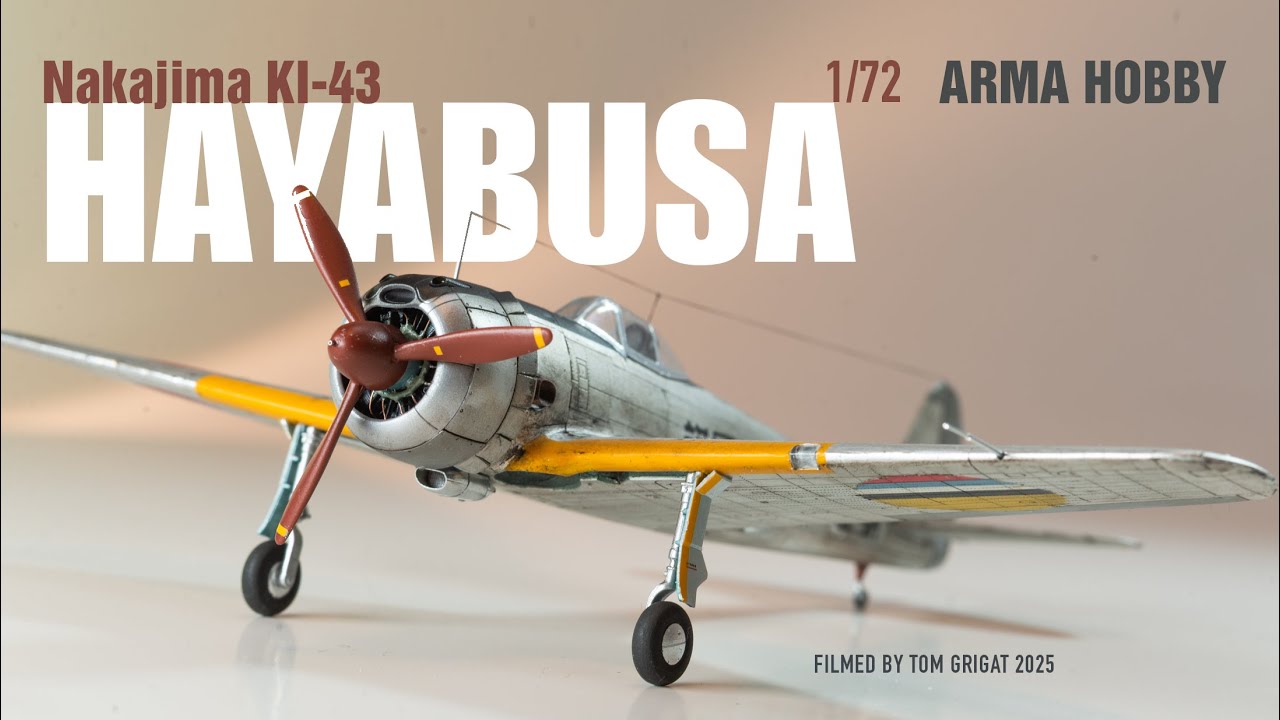 Manchukuo Hayabusa Ki-43 II – Epic Foil Finish & Custom Masks | 1/72 ...