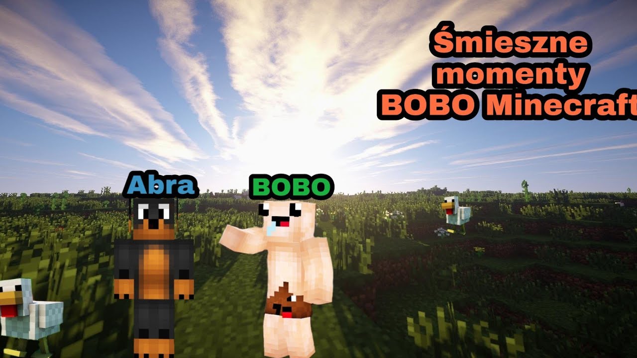 Najśmieszniejsze momenty BOBO Minecraft 😂 Odc 8 - YouTube