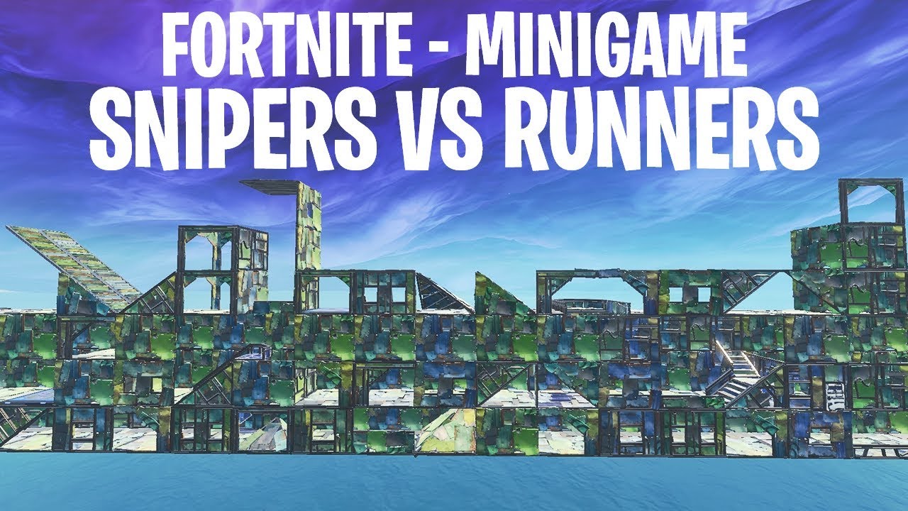 SNIPER vs RUNNERS MINI-GAME! - Fortnite: Battle Royale Playground ...