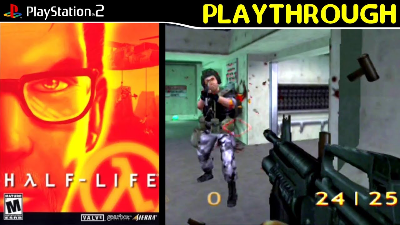 Half-Life (PS2) - Playthrough - (1080p, original console) - No ...