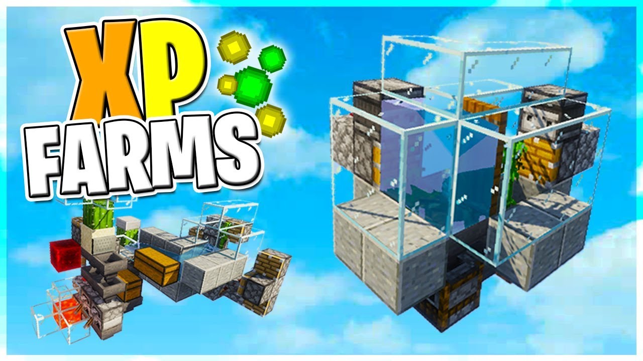 FARM di ESPERIENZA SEMPLICE *NO MOB* in MINECRAFT VANILLA - Minecraft ...