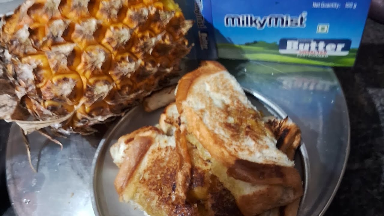 Pineapple 🍍 Shaffed @Bread Roll,Prabhamaniprabha7790 - YouTube