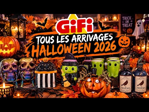 🦇VAISSELLE D'HALLOWEEN,  ARRIVAGE TOUSSAINT CHEZ GIFI | mugs, déco, fleurs 🌼
