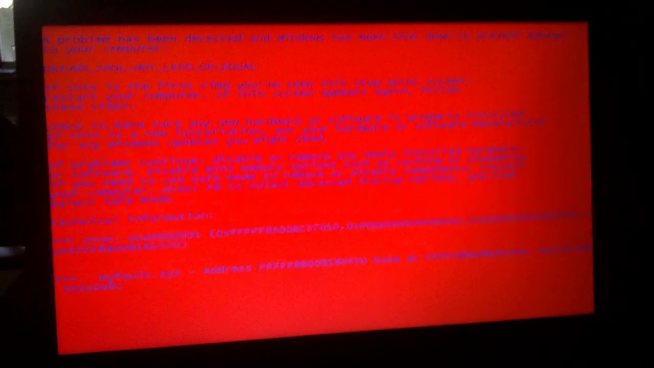 How to make Rainbow Screen of Death With download link - YouTube