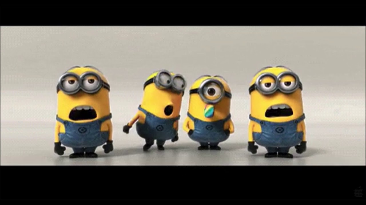 MINIONS singing the Russian anthem - YouTube