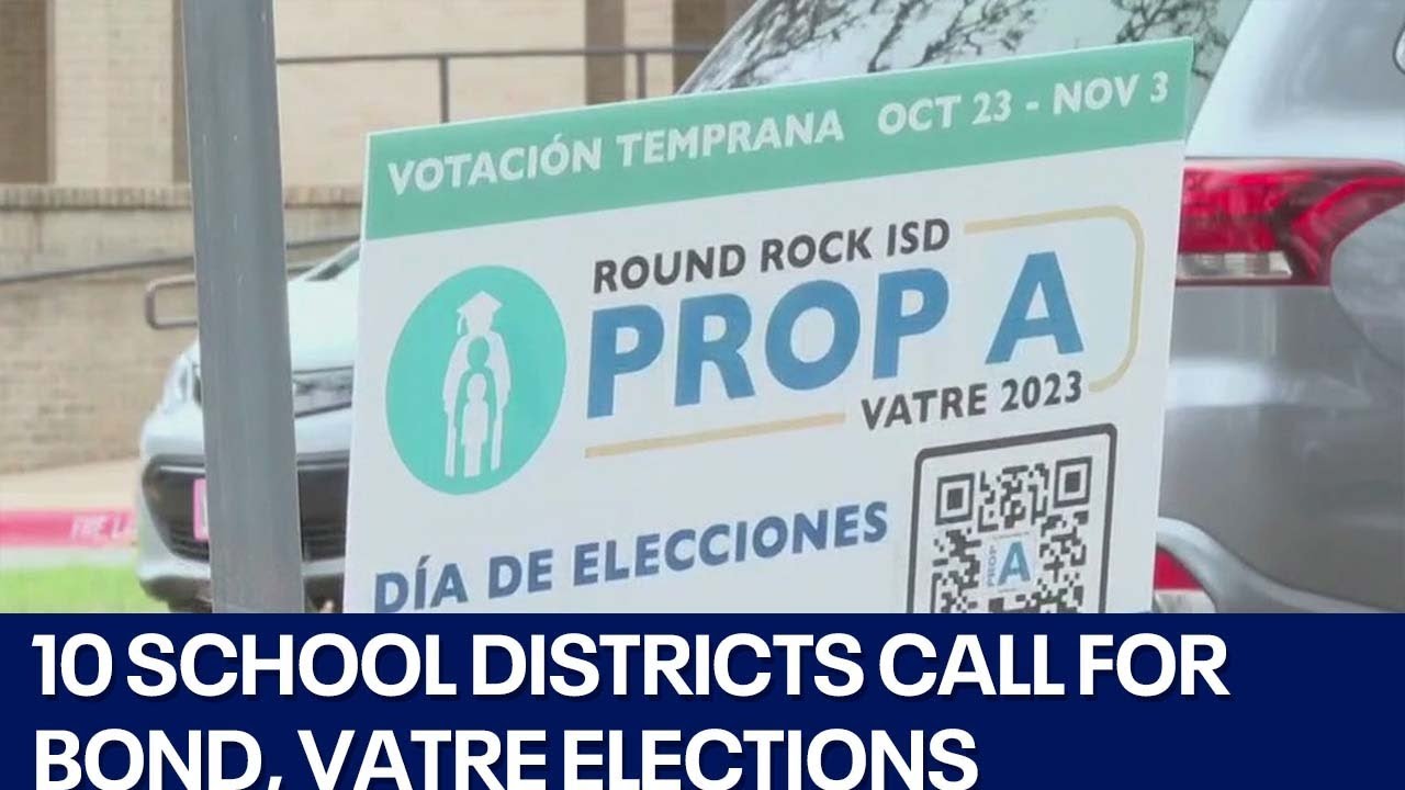 Central Texas elections: 10 school districts call for bond, VATRE ...