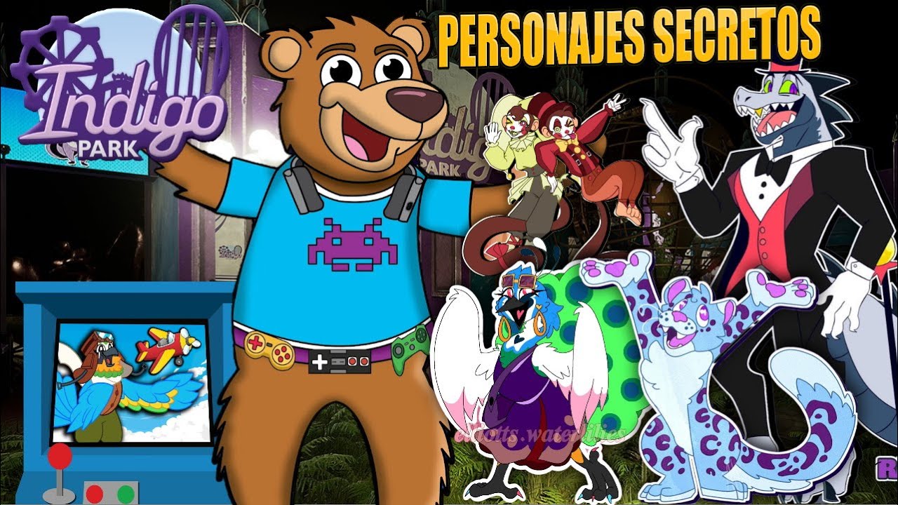 DESBLOQUEAMOS PERSONAJES DE INDIGO PARK CHAPTER 2! LEOPARDO, GAMERBEAR ...