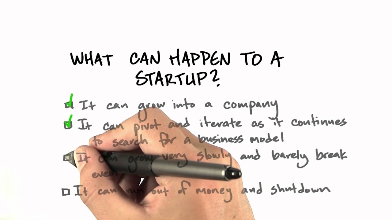 Startup Outcomes - How to Build a Startup - YouTube