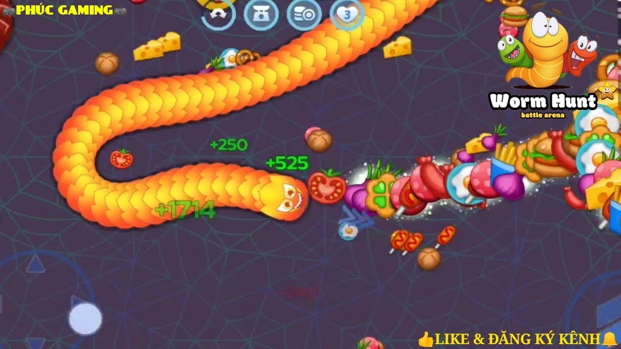 Game rắn săn mồi - Trận chiến săn rắn lên top 1, chiến đấu cùng rắn ...