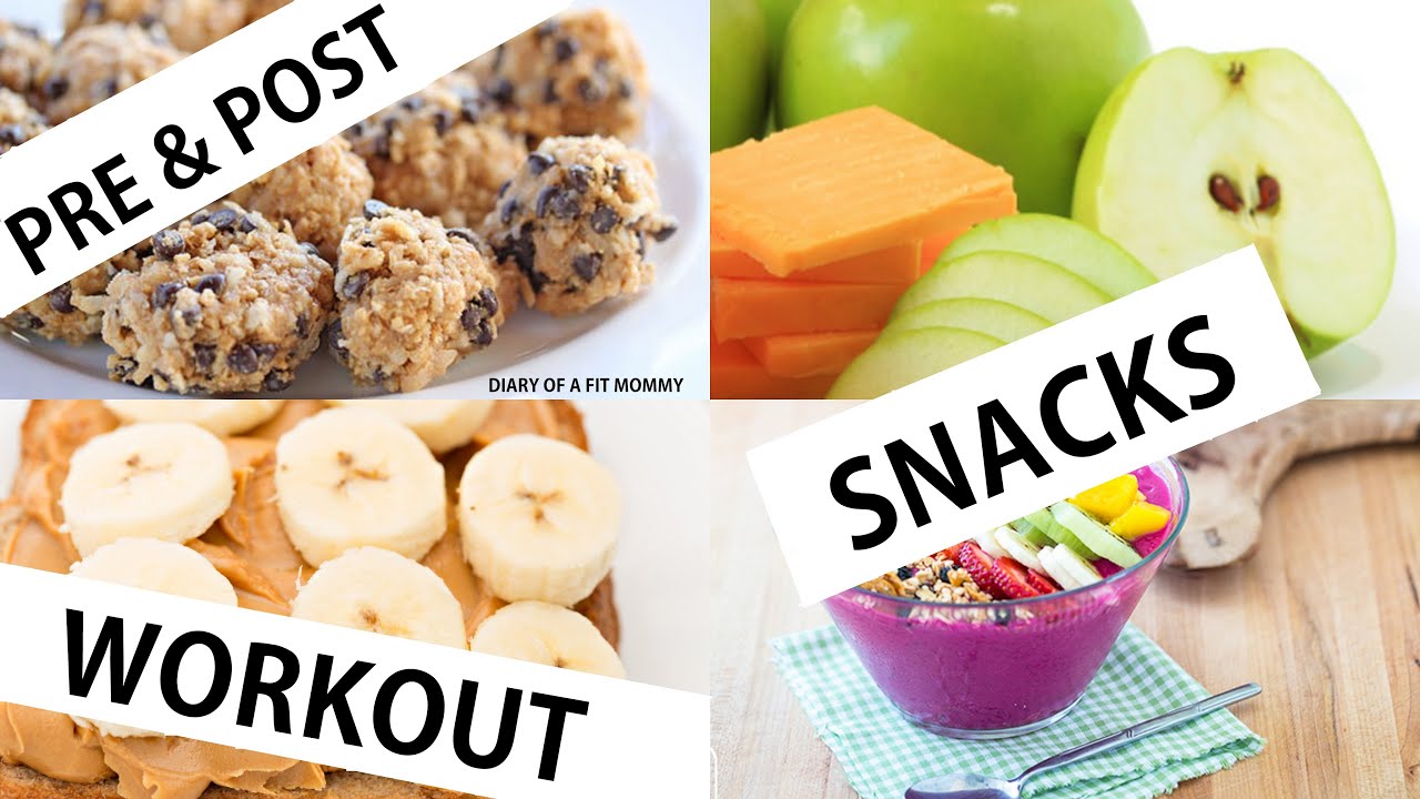 The Best Pre & Post Workout Snacks - YouTube