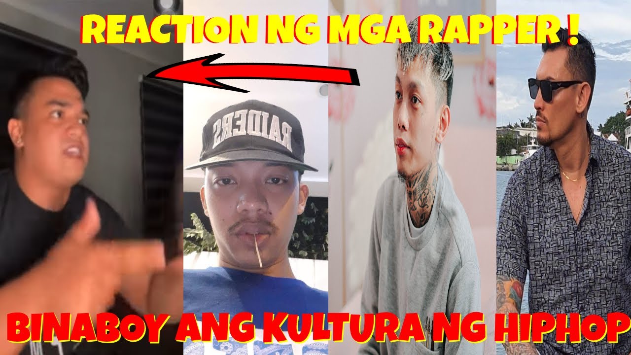 REACTION NG MGA SIKAT NA RAPPER SA GINAWANG RAP NI ROB MOYA ! MARAMING ...