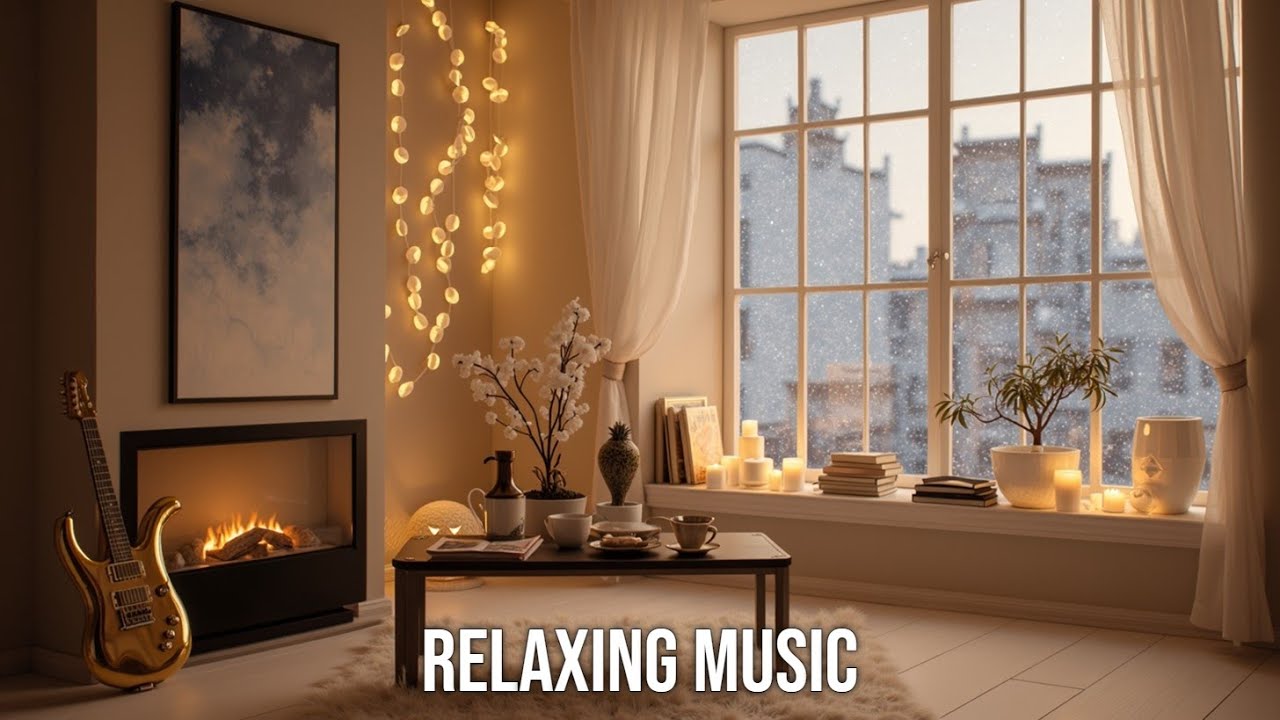 Relaxing Winter Jazz Music ~ Cozy Piano Ambiance for Cold Nights - YouTube