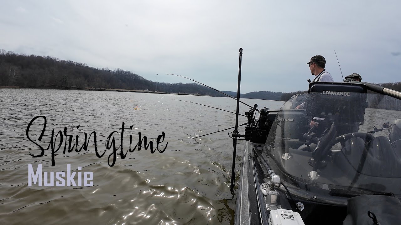 Springtime Trolling for Muskies at Salt Fork - YouTube