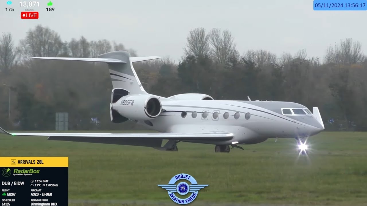 Low Vis Tuesday - Aircraft Action - Dublin Airport LIVE Plane Spotting ...