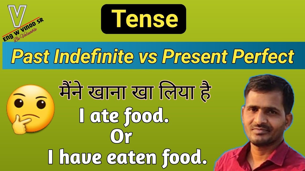 Past Indefinite vs Present Perfect || Tense Tips || English Grammar ...