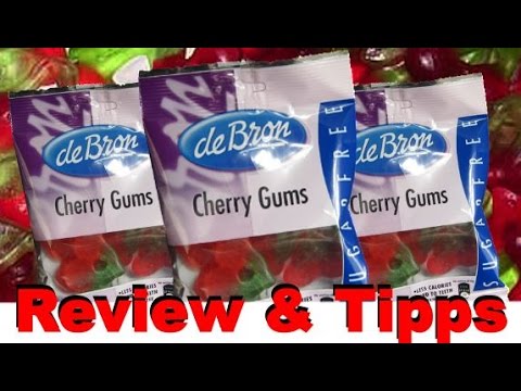 De Bron Cherry Gums - Zuckerfreie Süßigkeiten