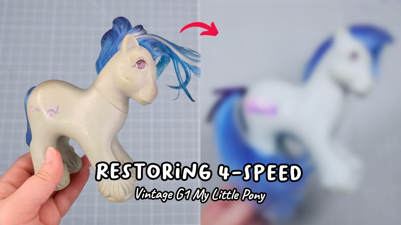 Restoring a Big Brother Pony (MLP G1 4-Speed) - YouTube