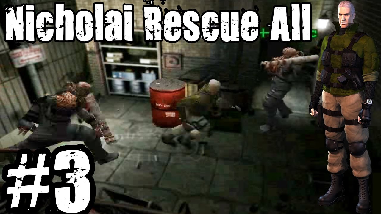 Resident Evil 3 The Mercenaries Nicholai Part 3 - YouTube