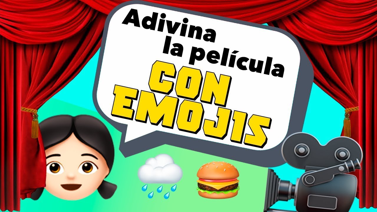 Adivinanzas de películas con emojis | Nivel MEDIO - YouTube