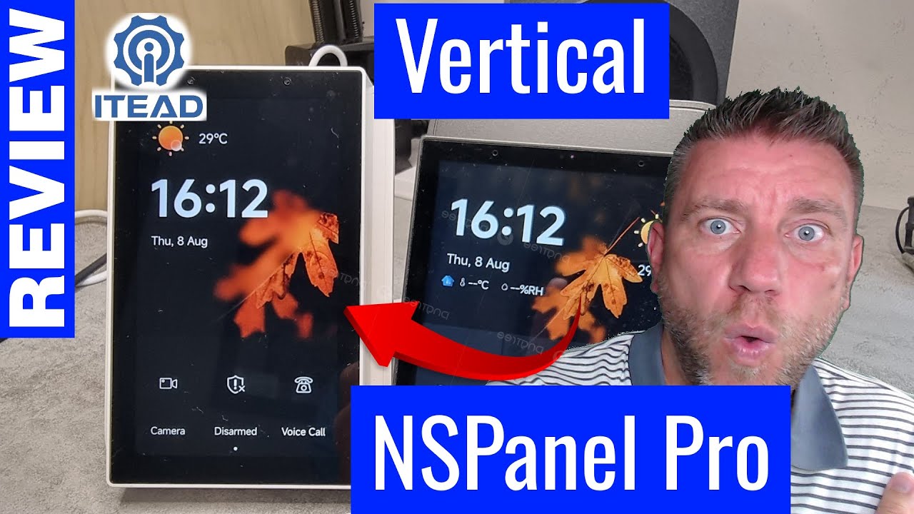 Sonoff NSPanel Pro 120: form factor for the US and a vertial layout for ...