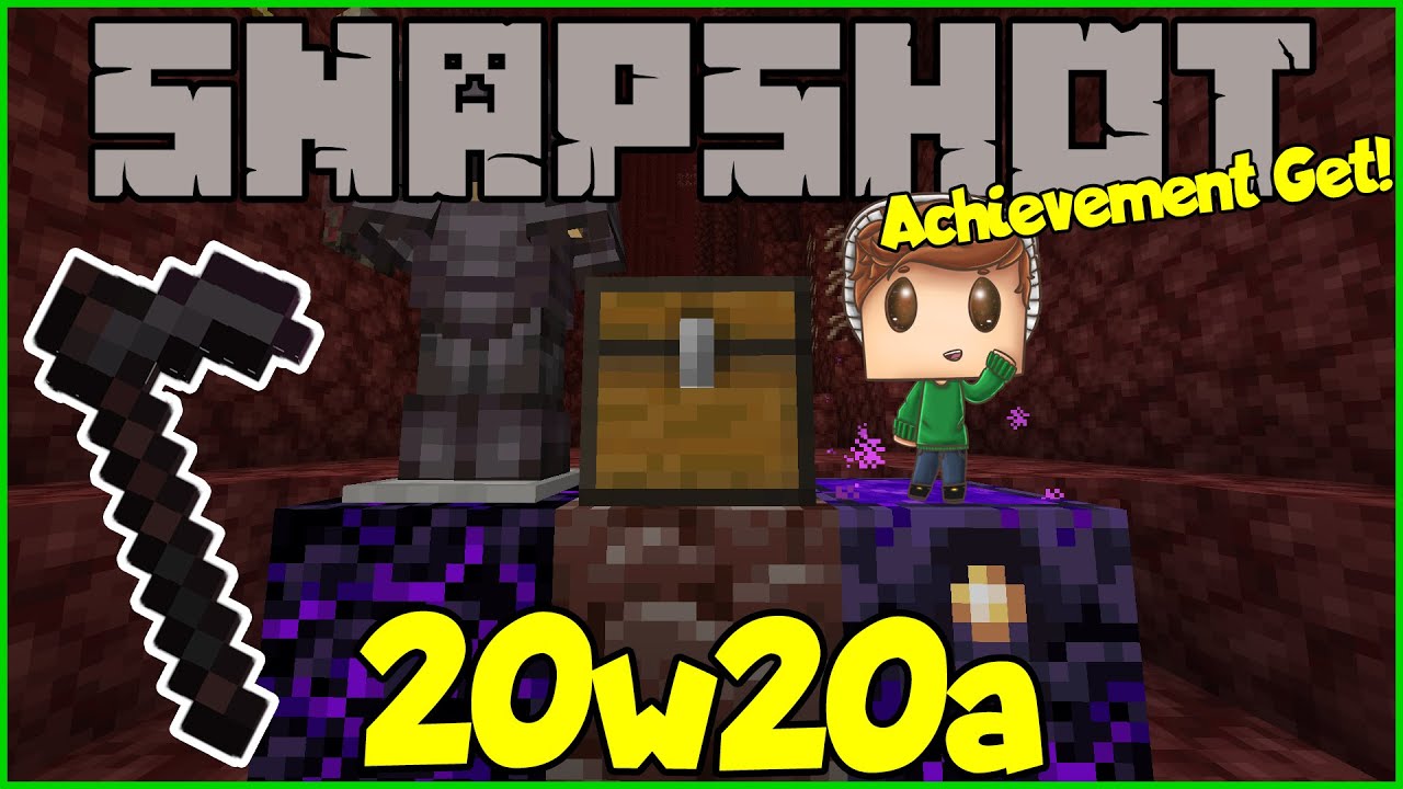 Minecraft's NEW Nether Advancements! | Snapshot 20w20a - YouTube