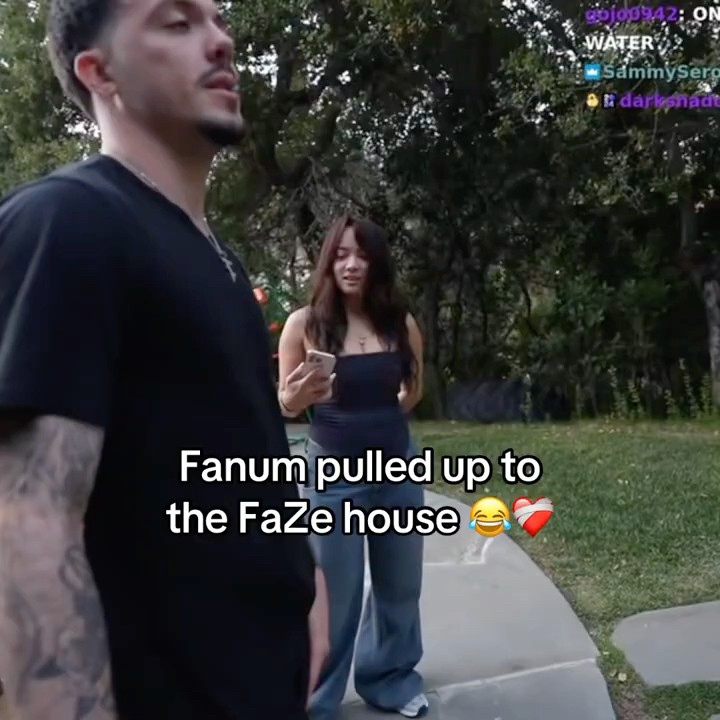 Fanum pulled up to the FaZe house 😂#fyp #trending #viral #stableronaldo ...