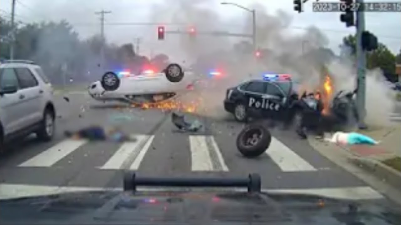No Mercy Police Chases CRAZY Moments Brutal PIT Maneuvers and High ...