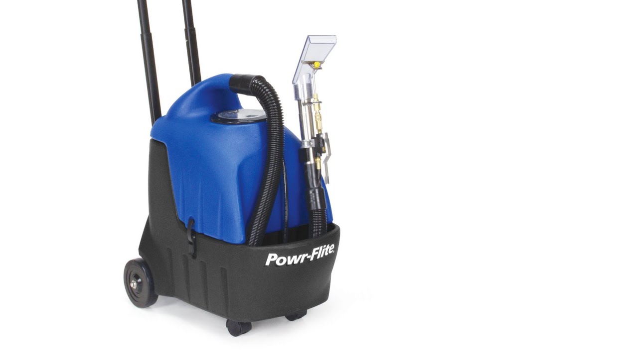 Powr-Flite Portable Carpet Spotter Introduction - YouTube