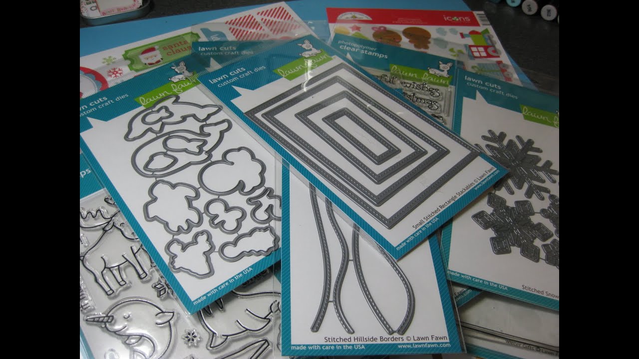 Black Friday Mega Lawn Fawn Haul :) - YouTube