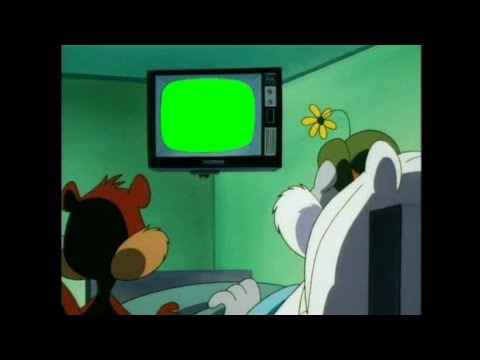 Animaniacs Slappy Squirrel Watching Hospital TV Green Screen Version 2 ...