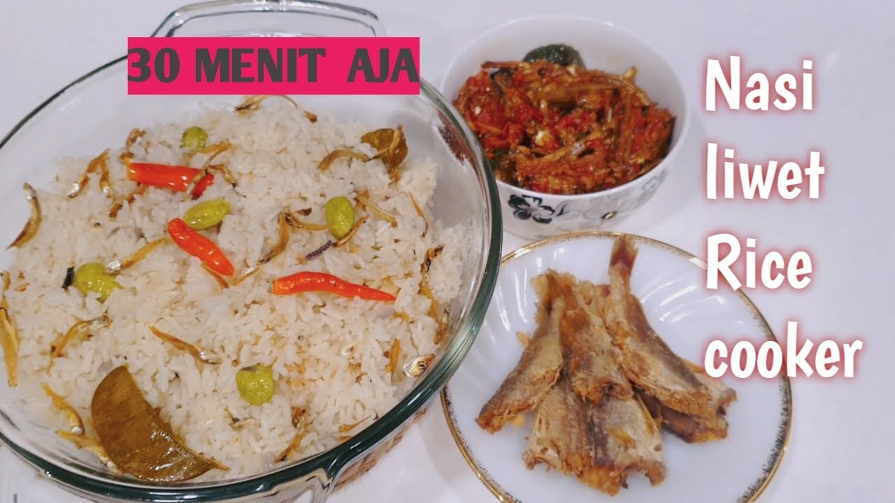 Nasi liwet menu praktis buka puasa & sahur - YouTube