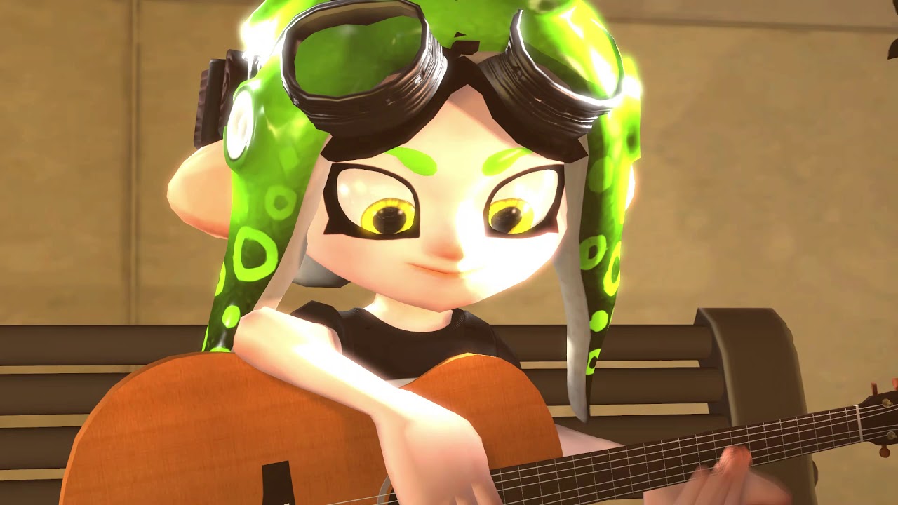 (SFM/Splatoon) A guitar battle Llamper Collab entry - YouTube