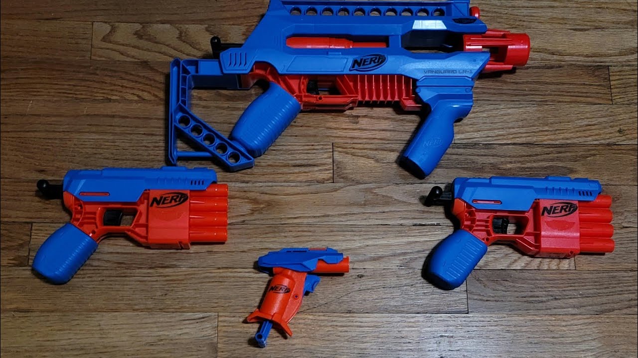 Nerf Alpha-Strike Vanguard LR-1 - YouTube