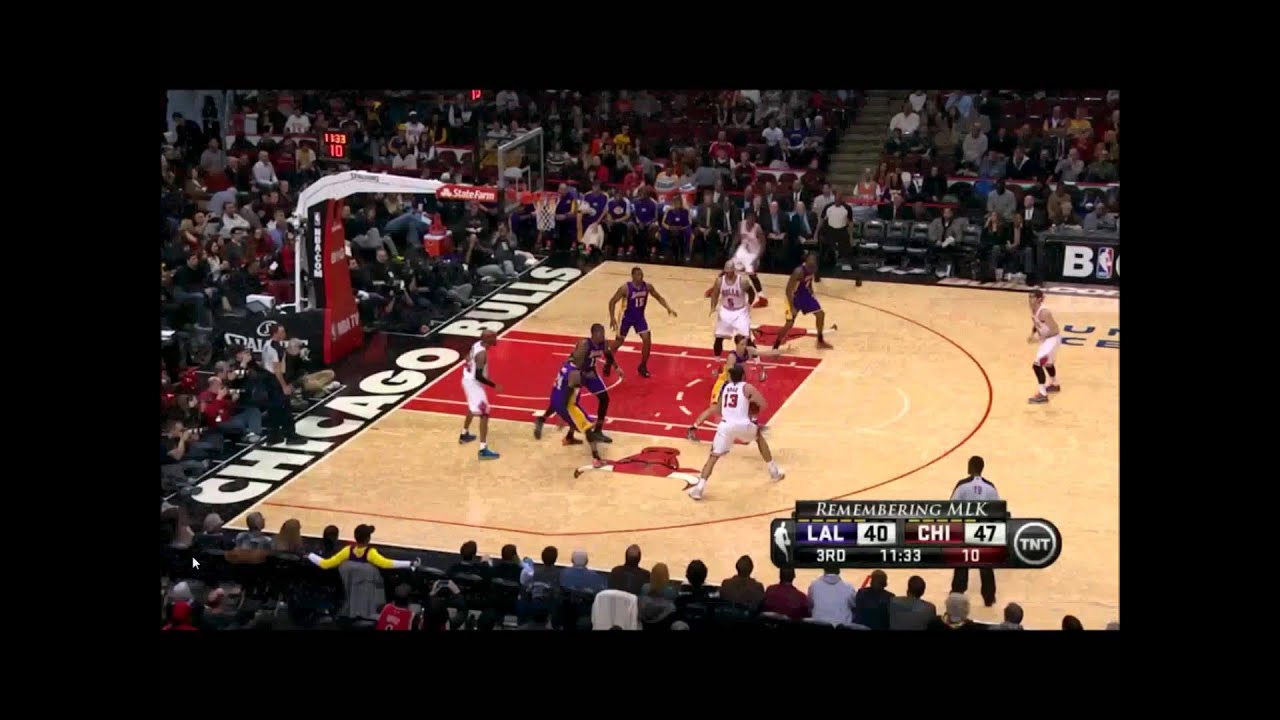 Jimmy Butler offensive rebounds vs. Lakers - YouTube
