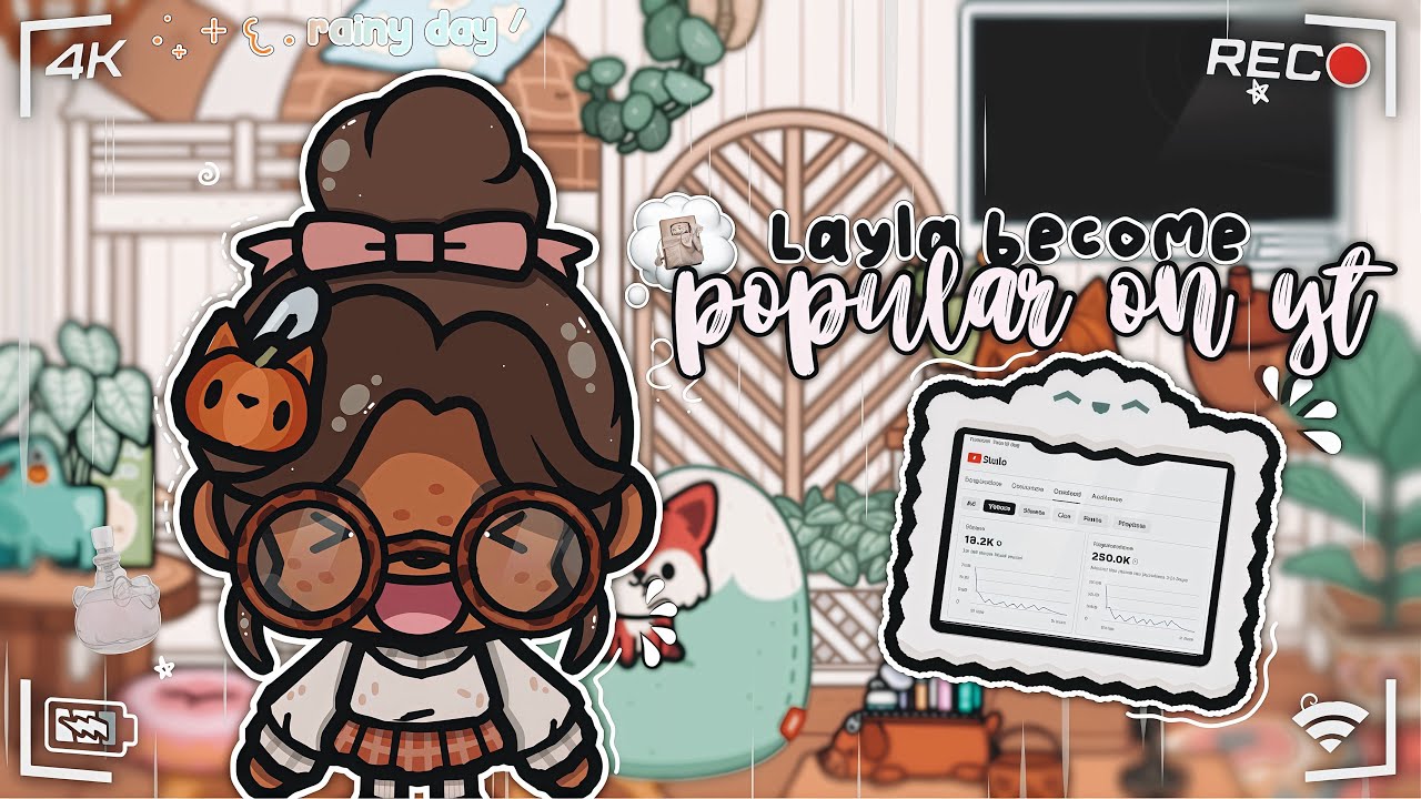 ֹ ₊ Layla become popular on YT .’ ૮꒰ྀི .ܸ .ܸ꒱ྀིა ||* voiced 🔊*|| tblw 🌎 ...