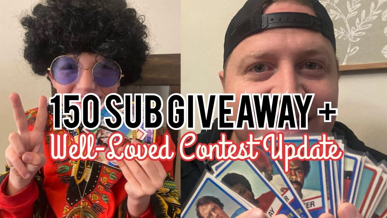 150 Subscriber Giveaway!!! Plus Well-Loved Cards Contest Update! - YouTube
