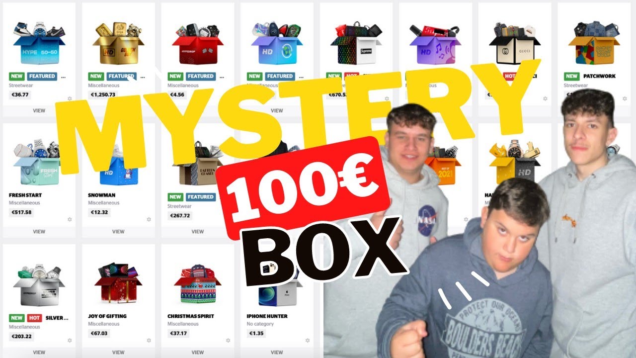 ΑΝΟΙΓΩ 100 ΕΥΡΩ MYSTERY BOXES LIVE! - YouTube