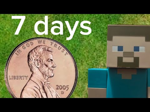 Surviving 7 days with only 1 penny part 2 (Minecraft Ryan trahan ...