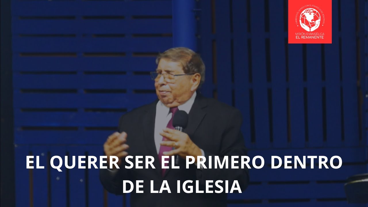 El querer ser el primero dentro de la iglesia | 3 Juan 1:9 - YouTube