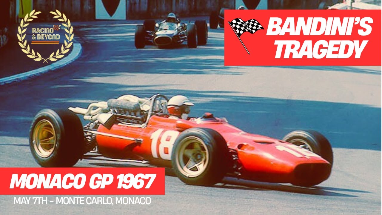 Formula 1 1967 Monaco GP Highlights - Lorenzo Bandini's Tragedy - YouTube