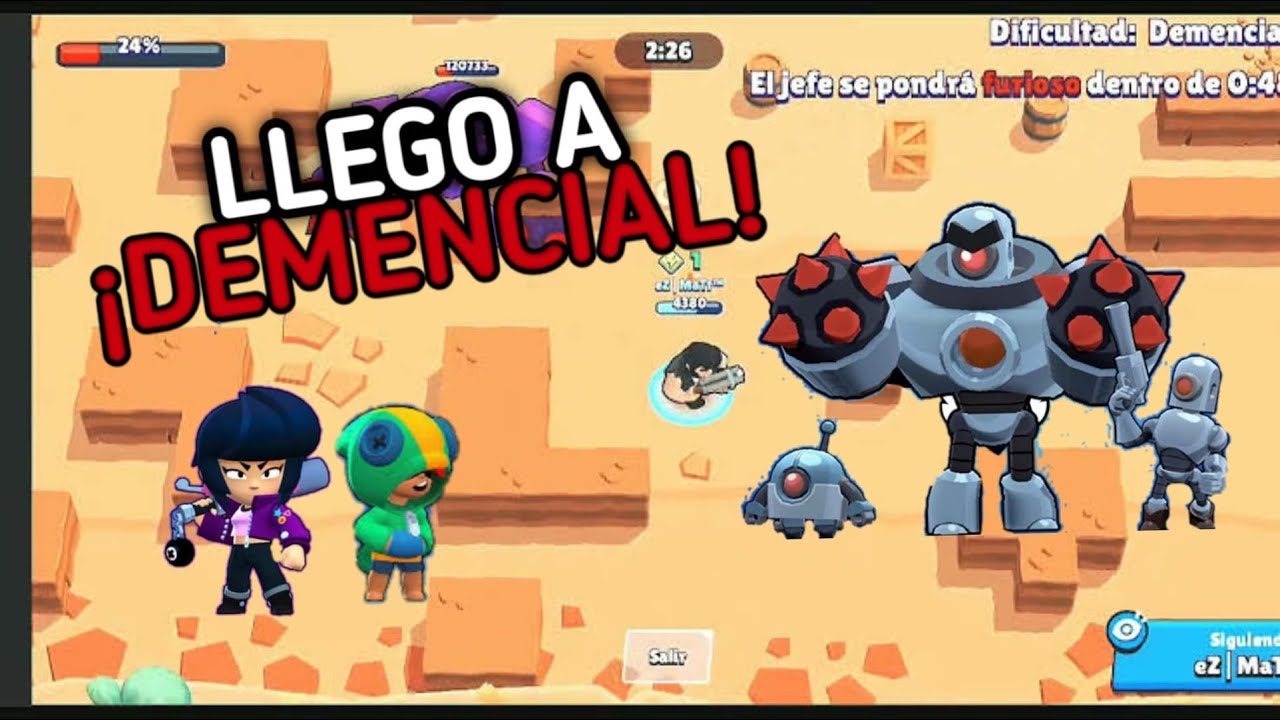 Llegando a Demencial con Nightwing *Termina bien || Brawl Stars - YouTube