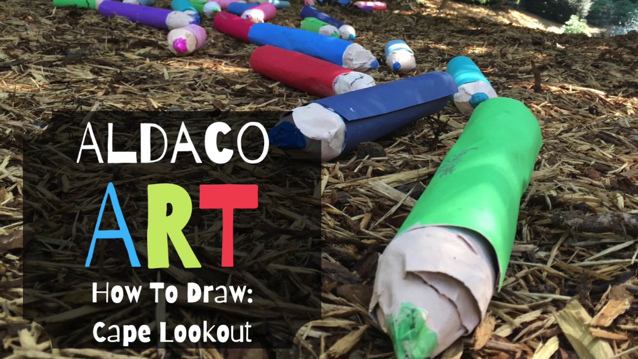 How To Draw: NC Lighthouses Part 2 - Cape Lookout - YouTube