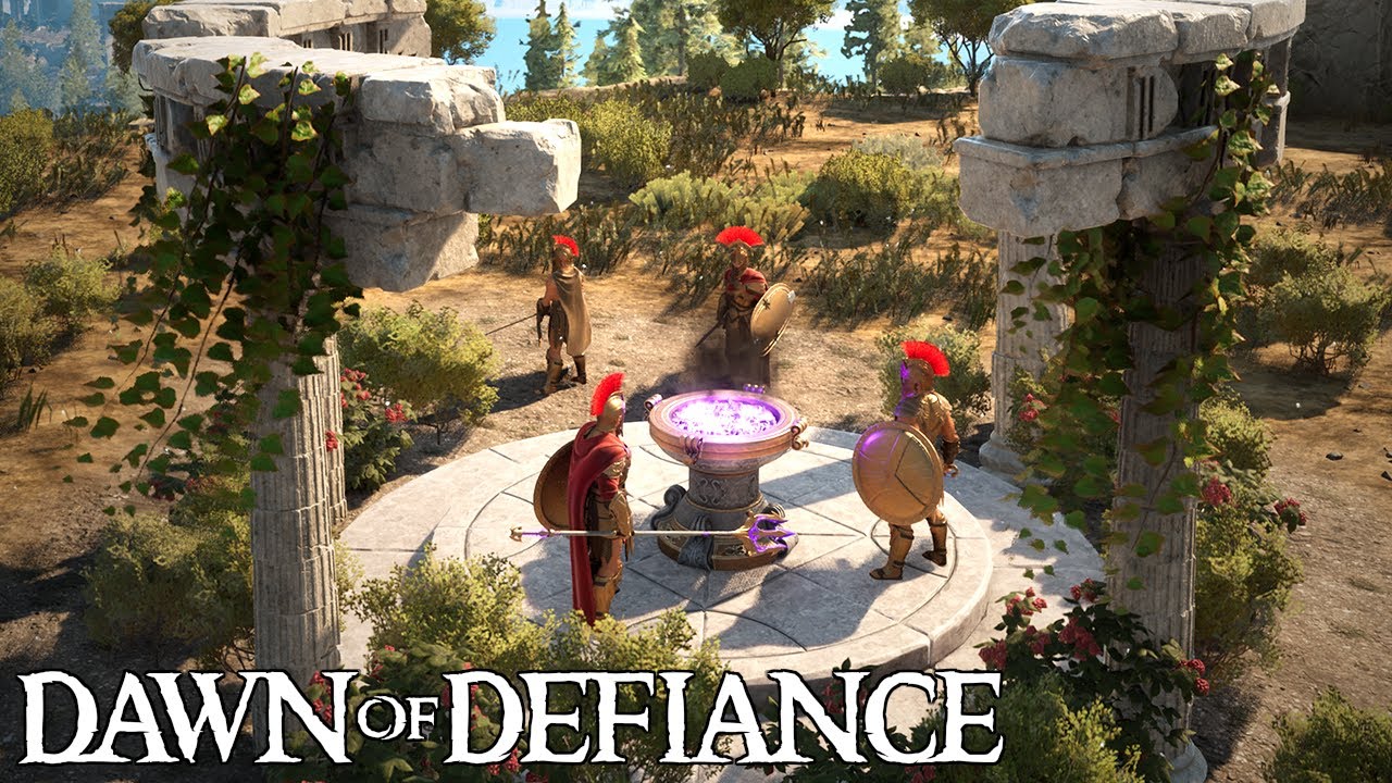 Dawn of Defiance Episode 5 - Making some ARMOR and WEAPONS - YouTube