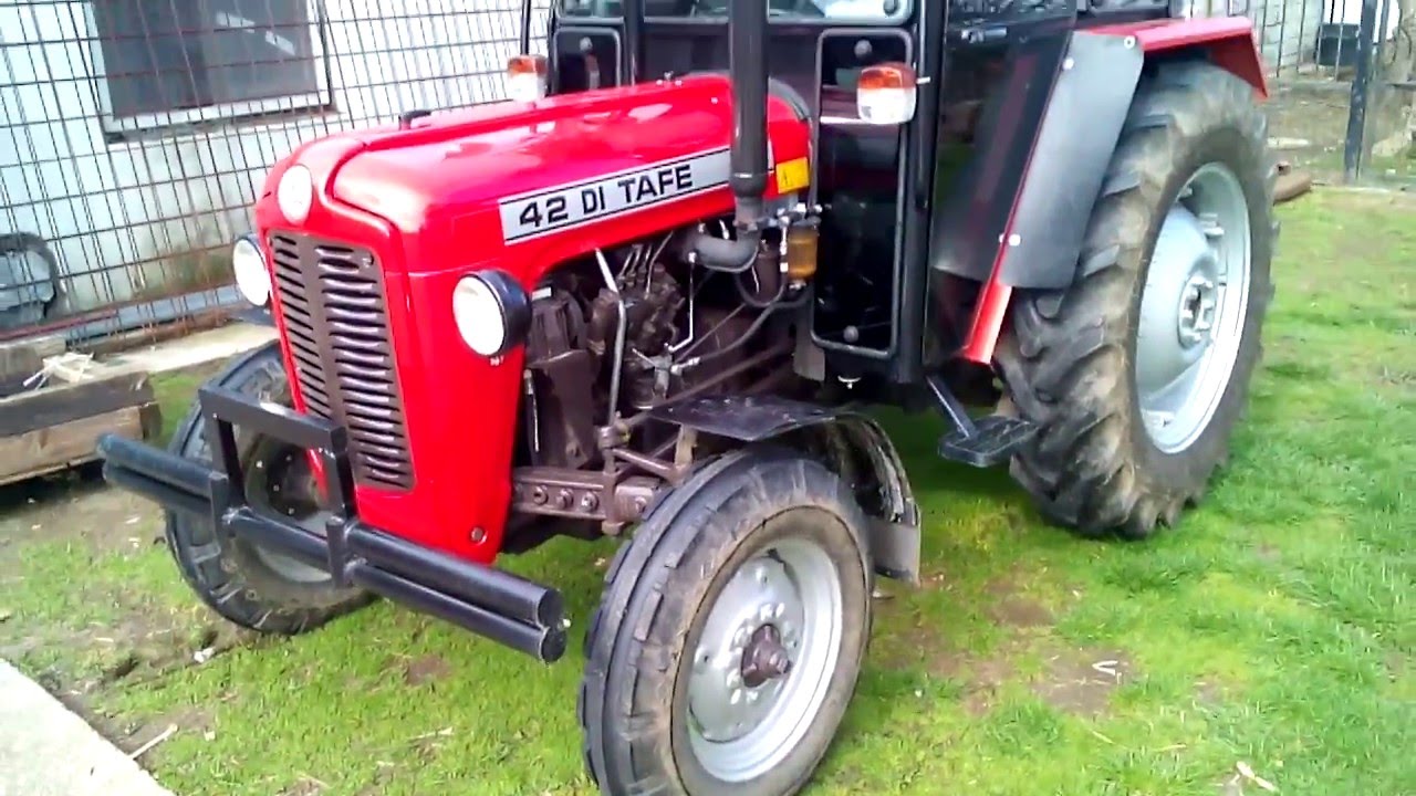 Traktor Tafe 42 DI Muhadin Sas in Ulcinj Tuning - YouTube