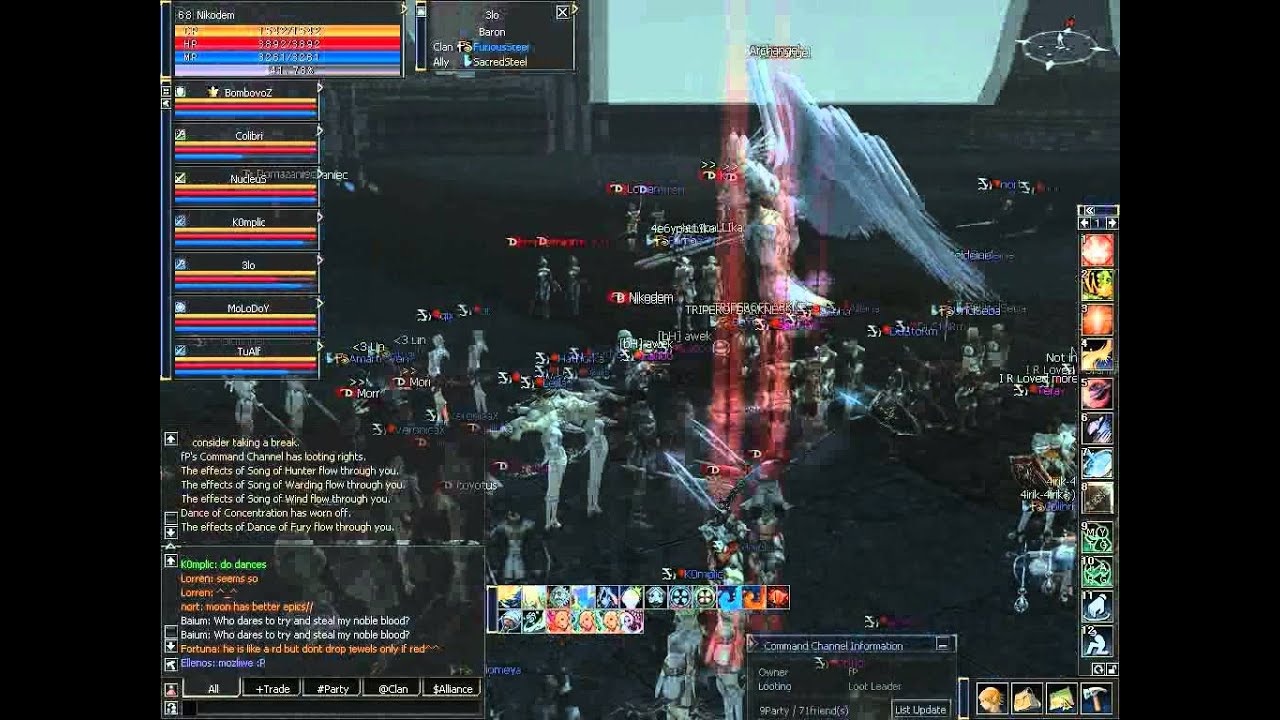 Lineage 2 - Baium 20.06.2007, server: Hindemith - YouTube