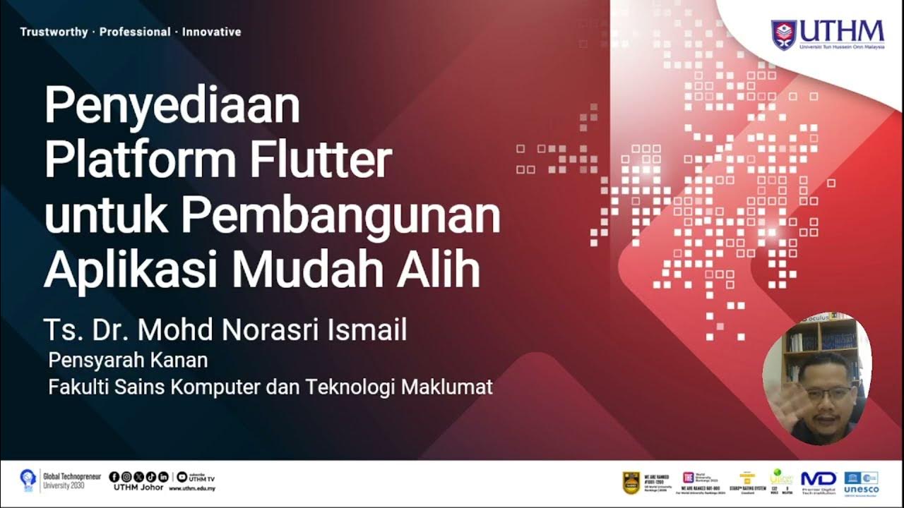 Penyediaan Platform Flutter untuk Pembangunan Aplikasi Mudah Alih - YouTube