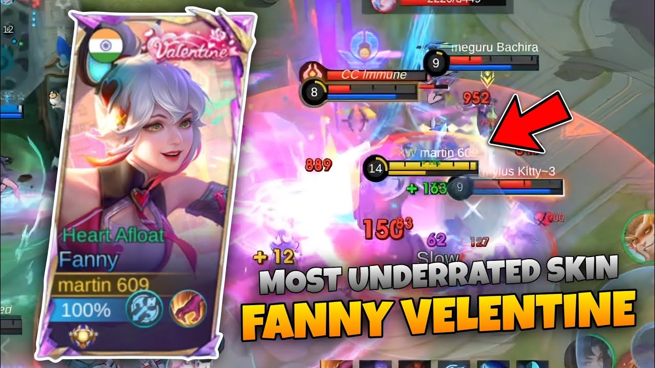 VELENTINE FANNY IS UNDERRATED SKIN !! THIS IS HOW I PICKED FANNY SKIN ...